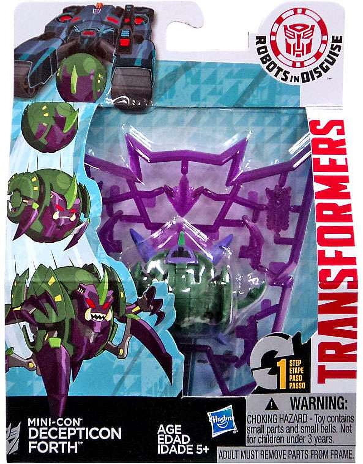 Decepticon Back Mini-Con Transformers Robots in Disguise 3" - Walmart.com
