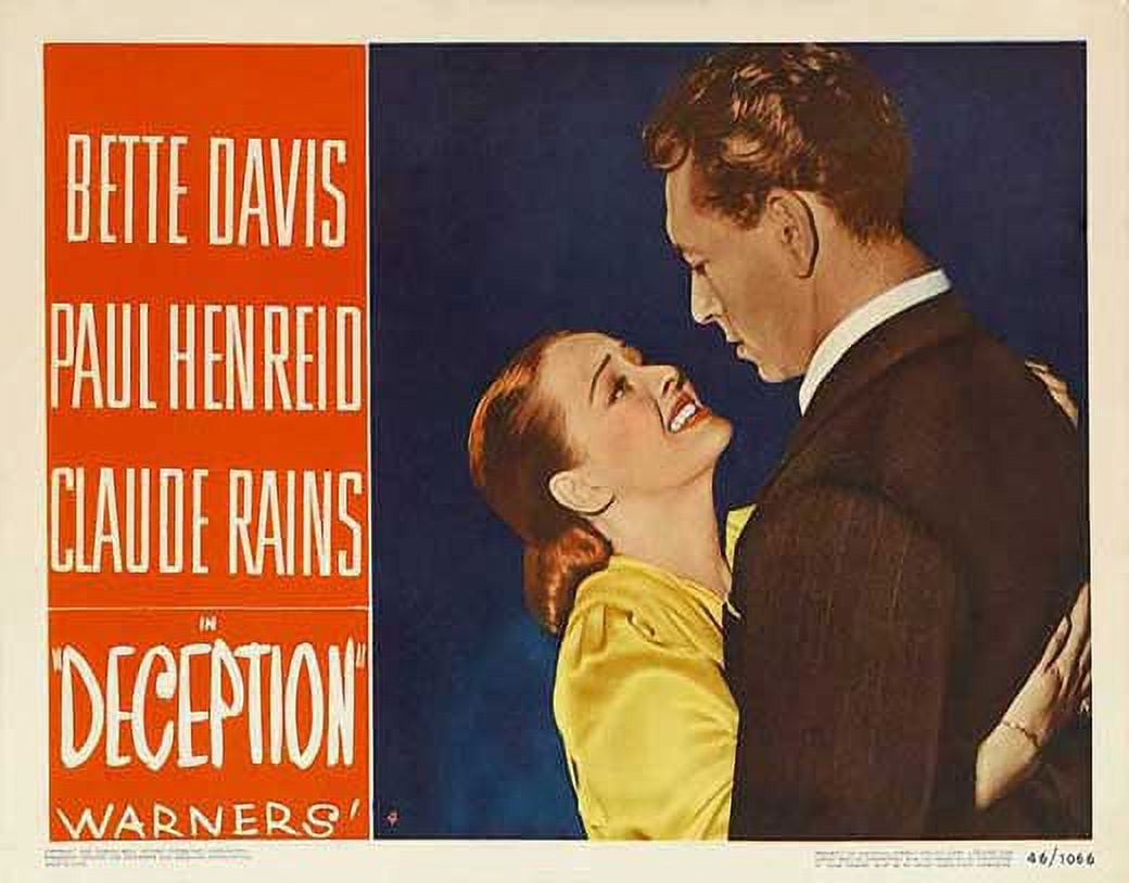 Deception - movie POSTER (Style D) (11" x 14") (1946) - Walmart.com
