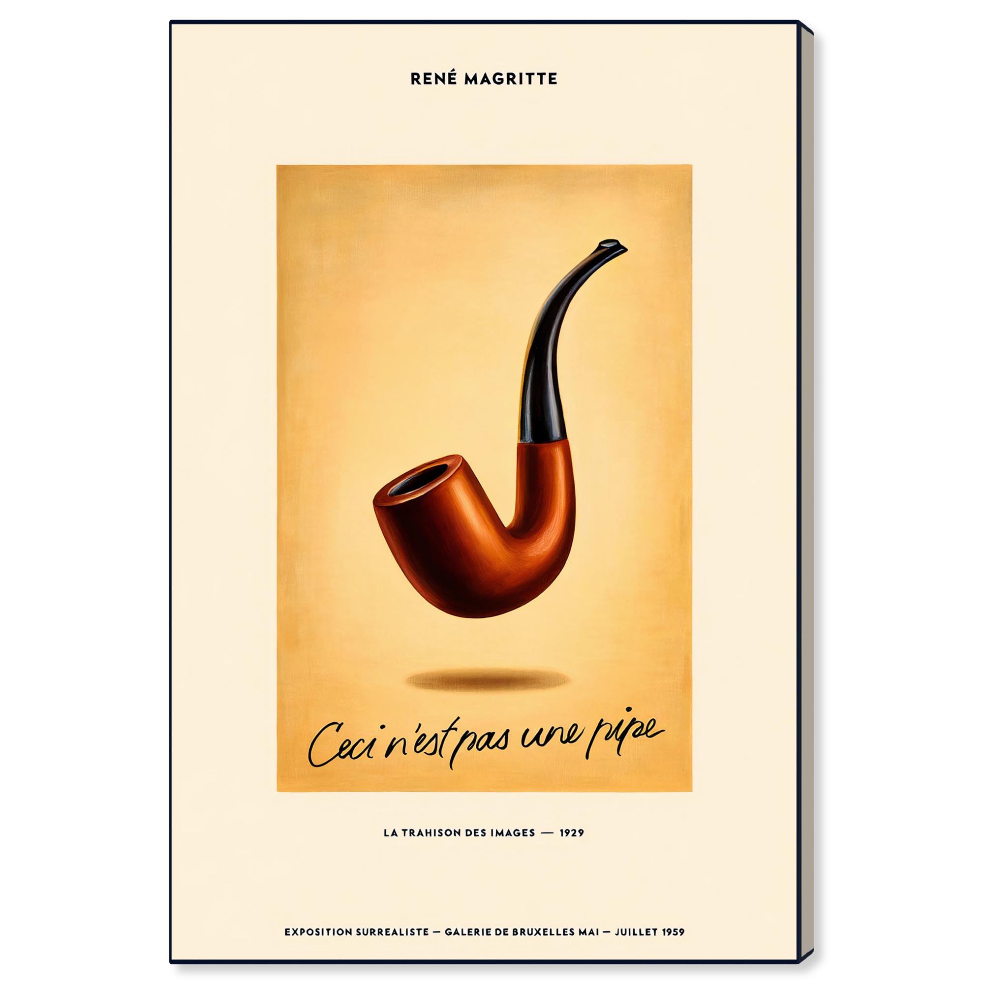 Deceptive Pipe II Canvas Art Collector Poster by Art Remedy, Gallery ...