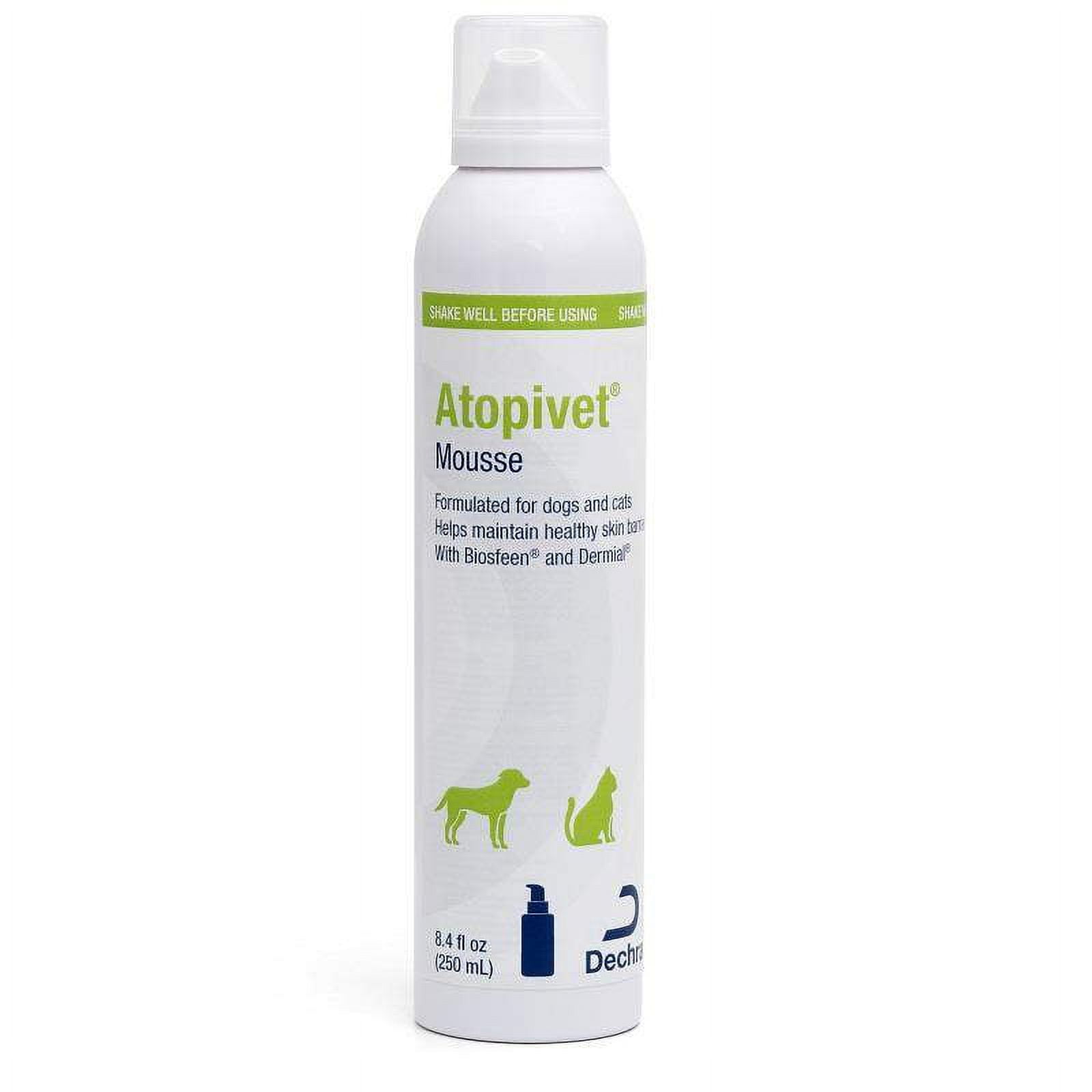 Dechra Atopivet Mousse for Dogs and Cats, 8.4 fl oz - Walmart.com