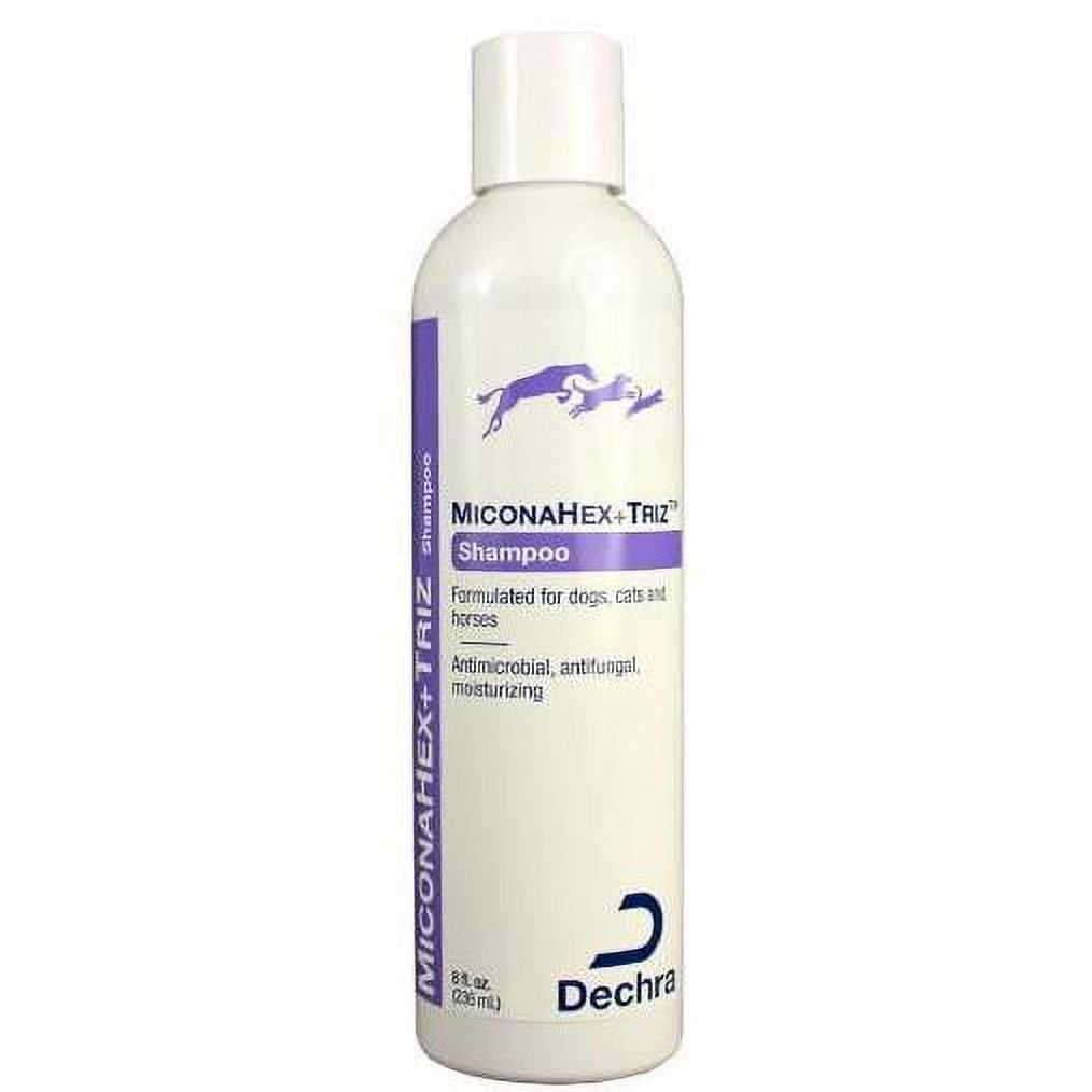 Dechra MiconaHex+Triz Shampoo, Medicated Dog Wash for Yeast and Skin ...