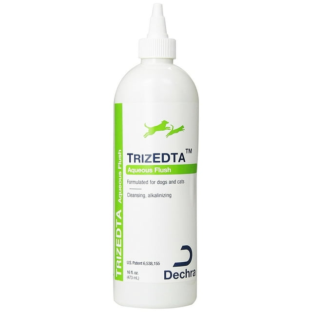 Dechra TrizEDTA Aqueous Flush Pet Ear Care Supplies, 16-Ounce - Walmart.com