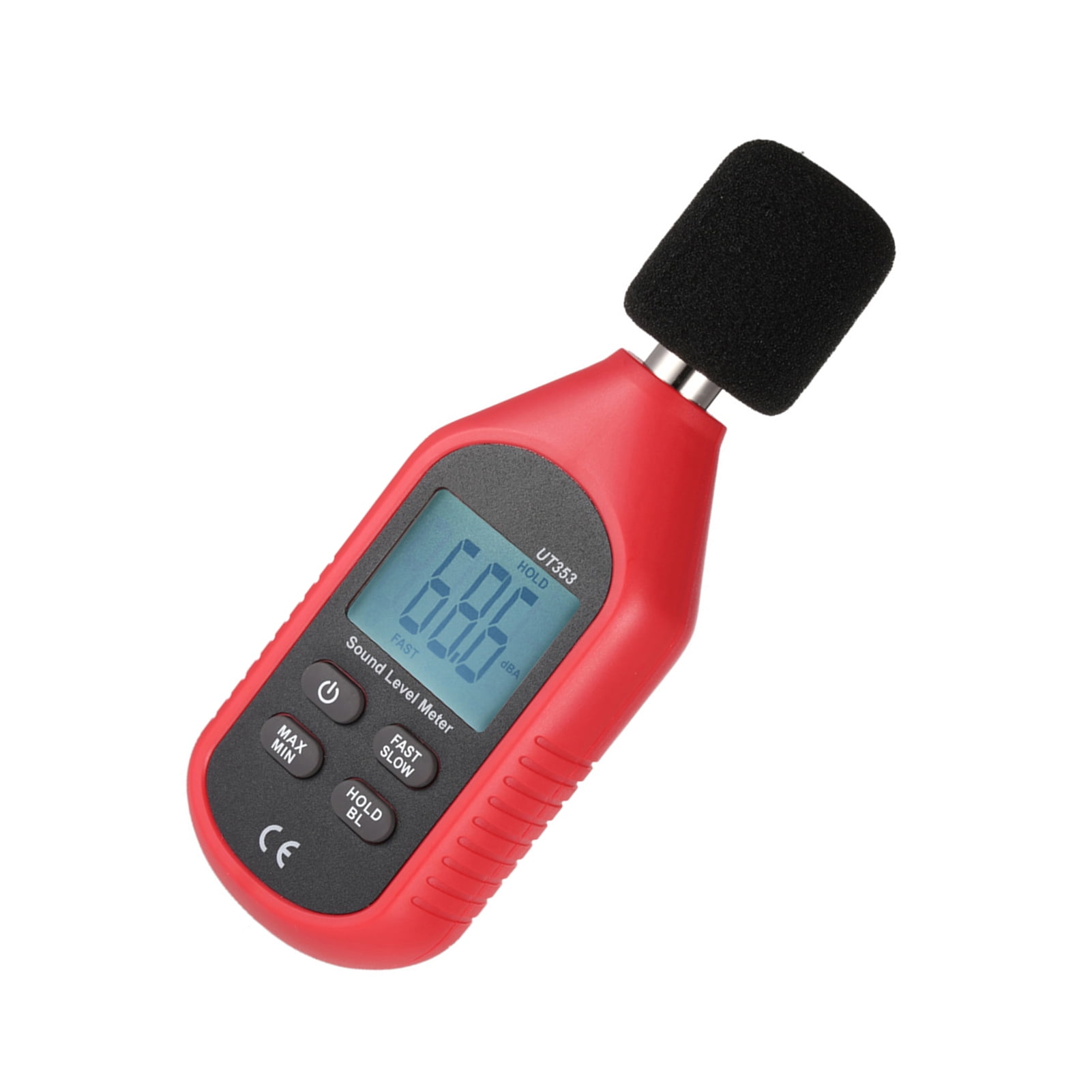 Decibel Meter Digital Sound Level Meter Portable SPL Meter 30dB To 130dB With LCD Display ...