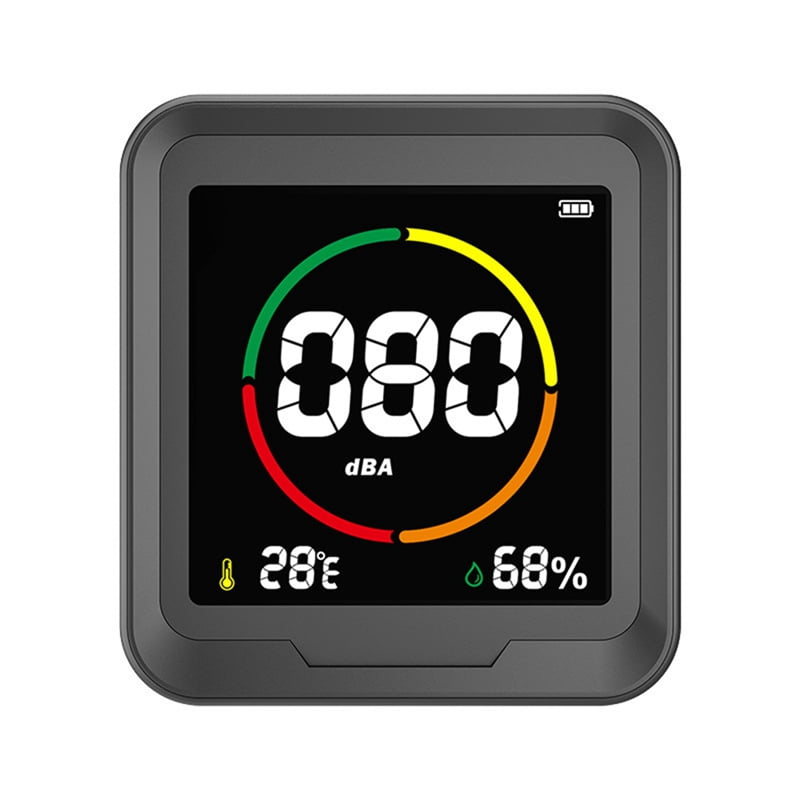 Decibel Meter,Range Sound Level Meter,Portable Decibel Monitor with LED ...