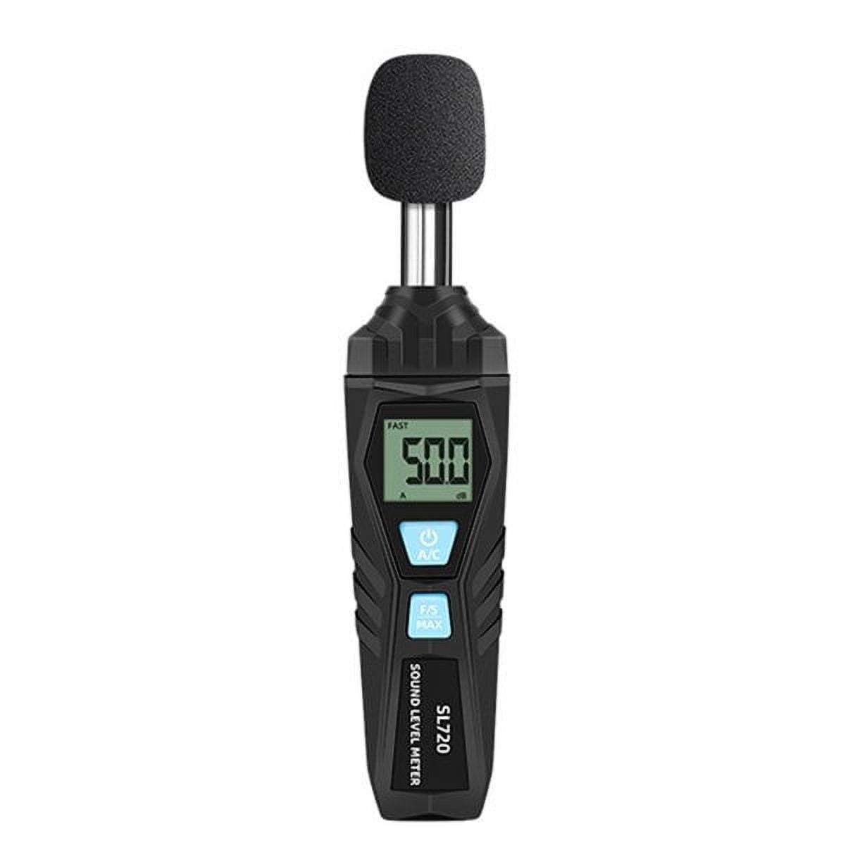 Betrusami Decibel Meter, Portable Sound Level Meter, 30dB-130dB, LCD ...