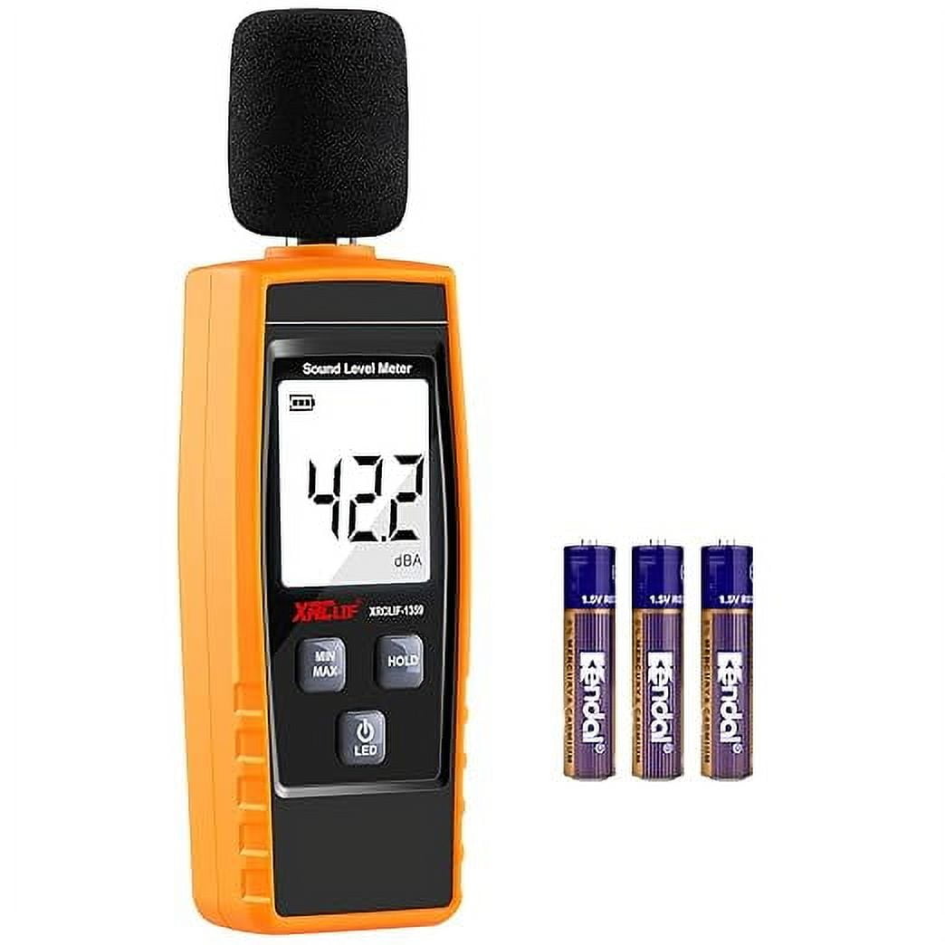 Decibel Meter Sound Level Reader 30-130dB(A), Hand-held Sound Noise ...
