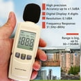 Decibel Meter Sound Level Reader Db Spl Meter Noise Detector Backlit ...