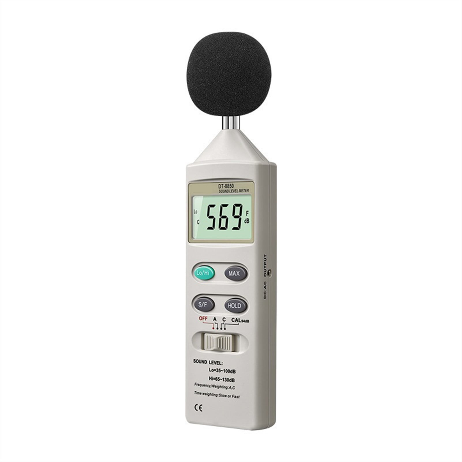 Decibel Meter Volume And Sound Tester Noise Monitor ,Portable - Walmart.com