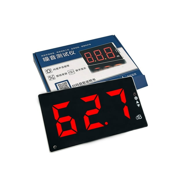 Decibel Meter Wall Mounted Sound Level Meter 30dB to 130dB Professional ...