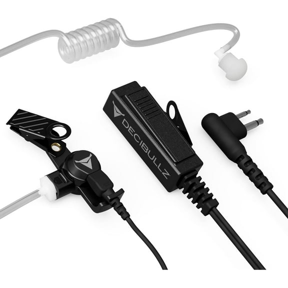 Noise Cancelling walkie Talkie Earphones with Microphone, 2 PTTs ...
