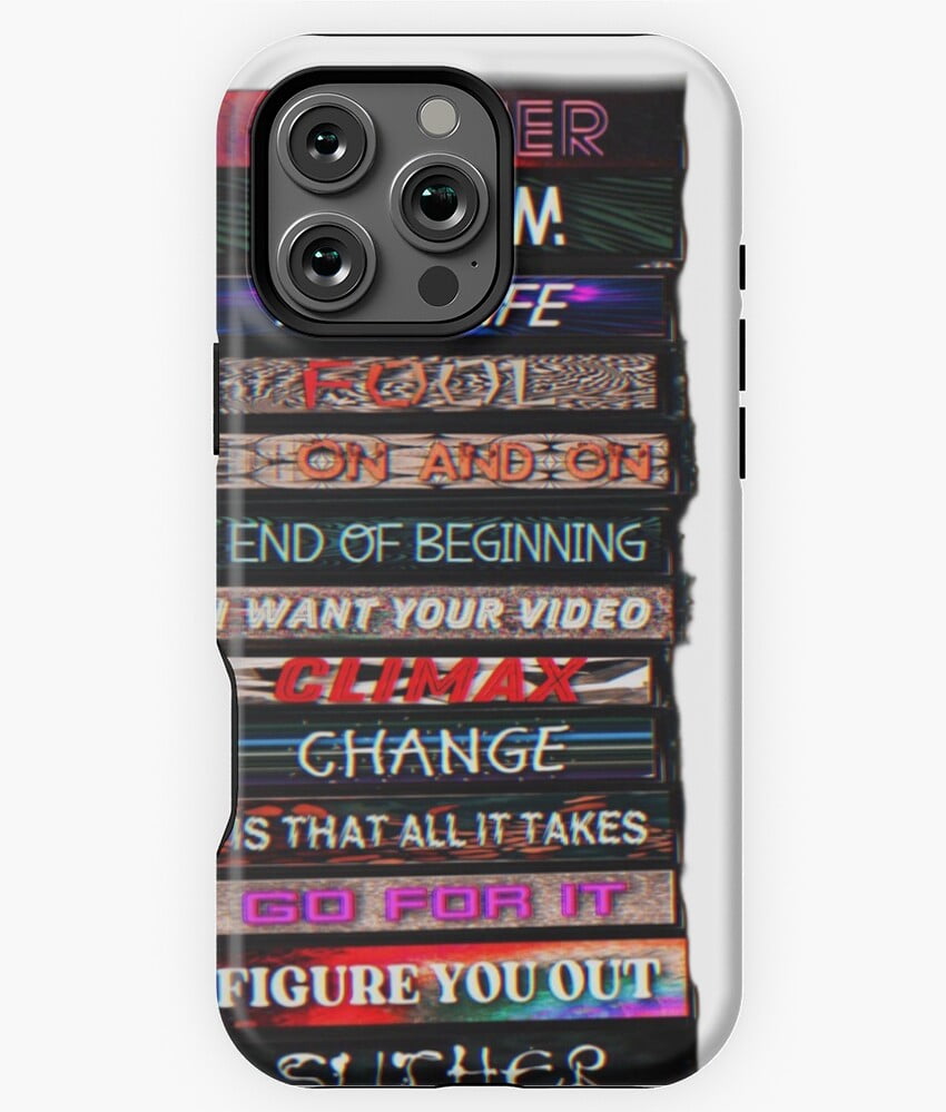 Decide Djo Cassette Tapes Retro Phone Case for iPhone 16 15 14 13 12 11 ...