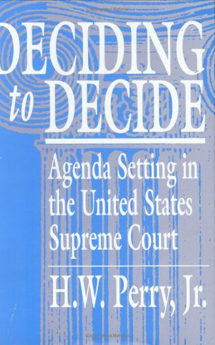 Pre-Owned Deciding to Decide: Agenda Setting in the United States ...