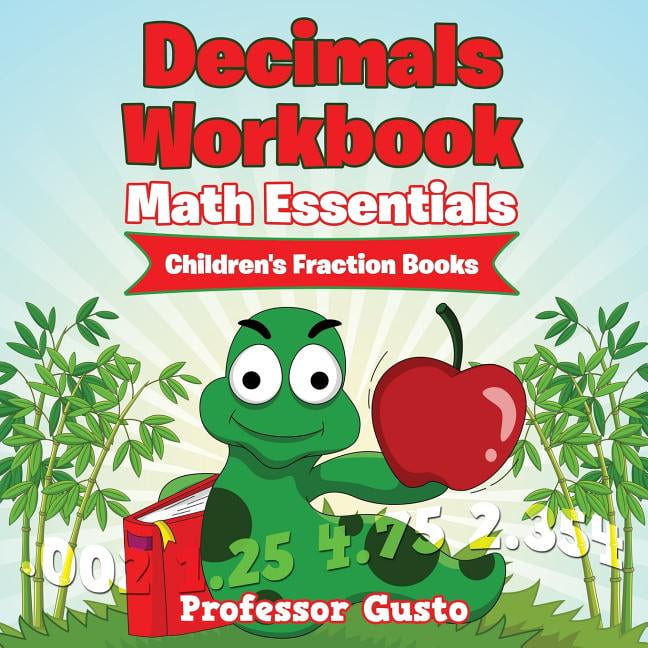 Decimals Workbook Math Essentials: Children's Fraction Books (Paperback ...