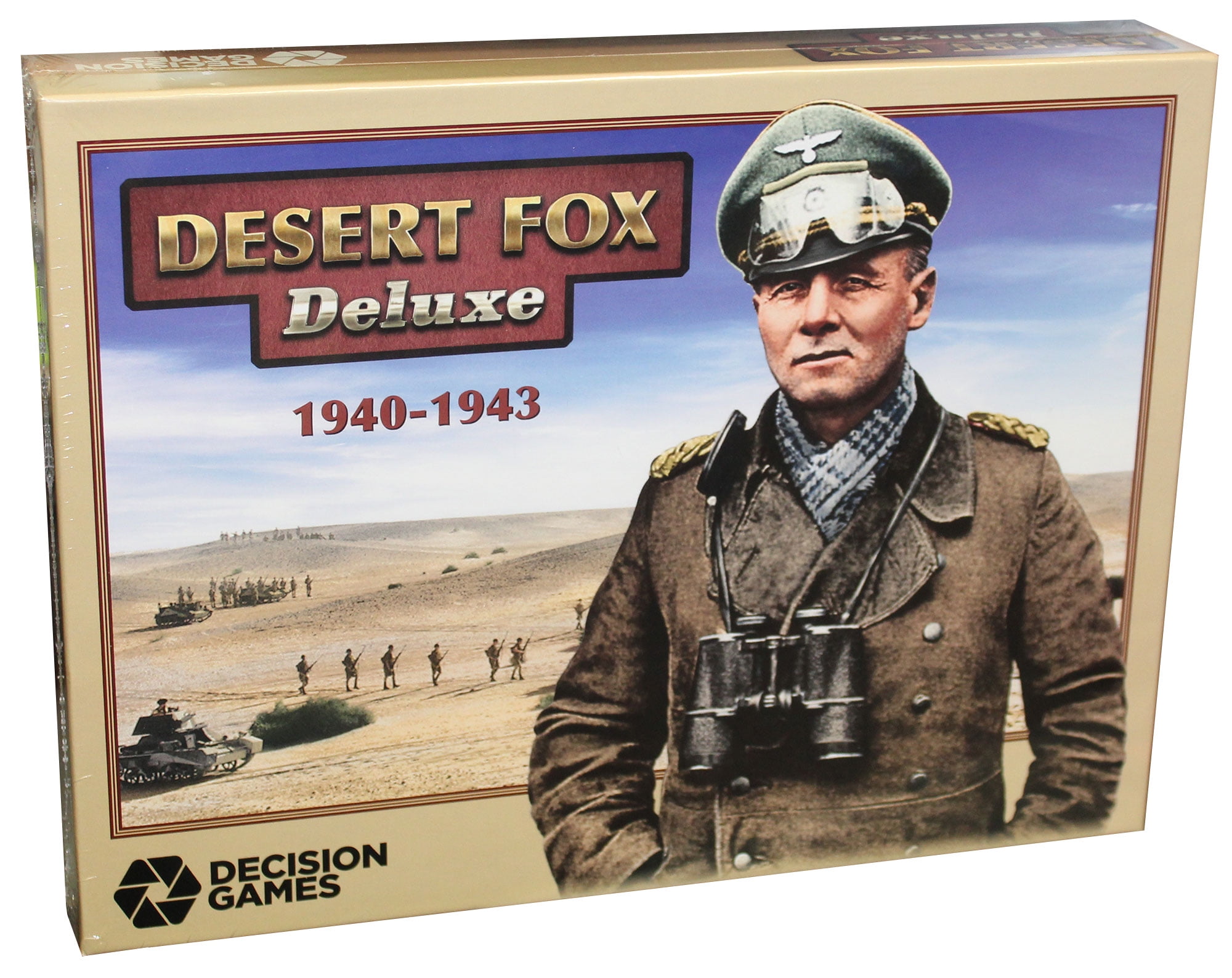 Decision Games Desert Fox Deluxe 1940-1943 Game DCG 3037 - Walmart.com