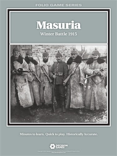 Decision Games Folio Game Series: Masuria, Winter Battles 1915 1631 ...
