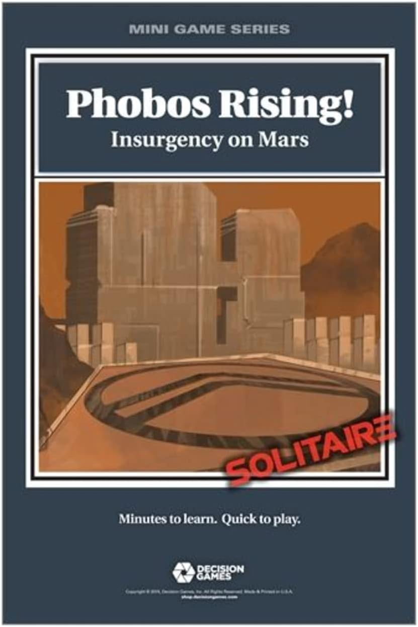 Decision Games Mini Game Series 1720 Phobos Rising! Insurgency on Mars ...