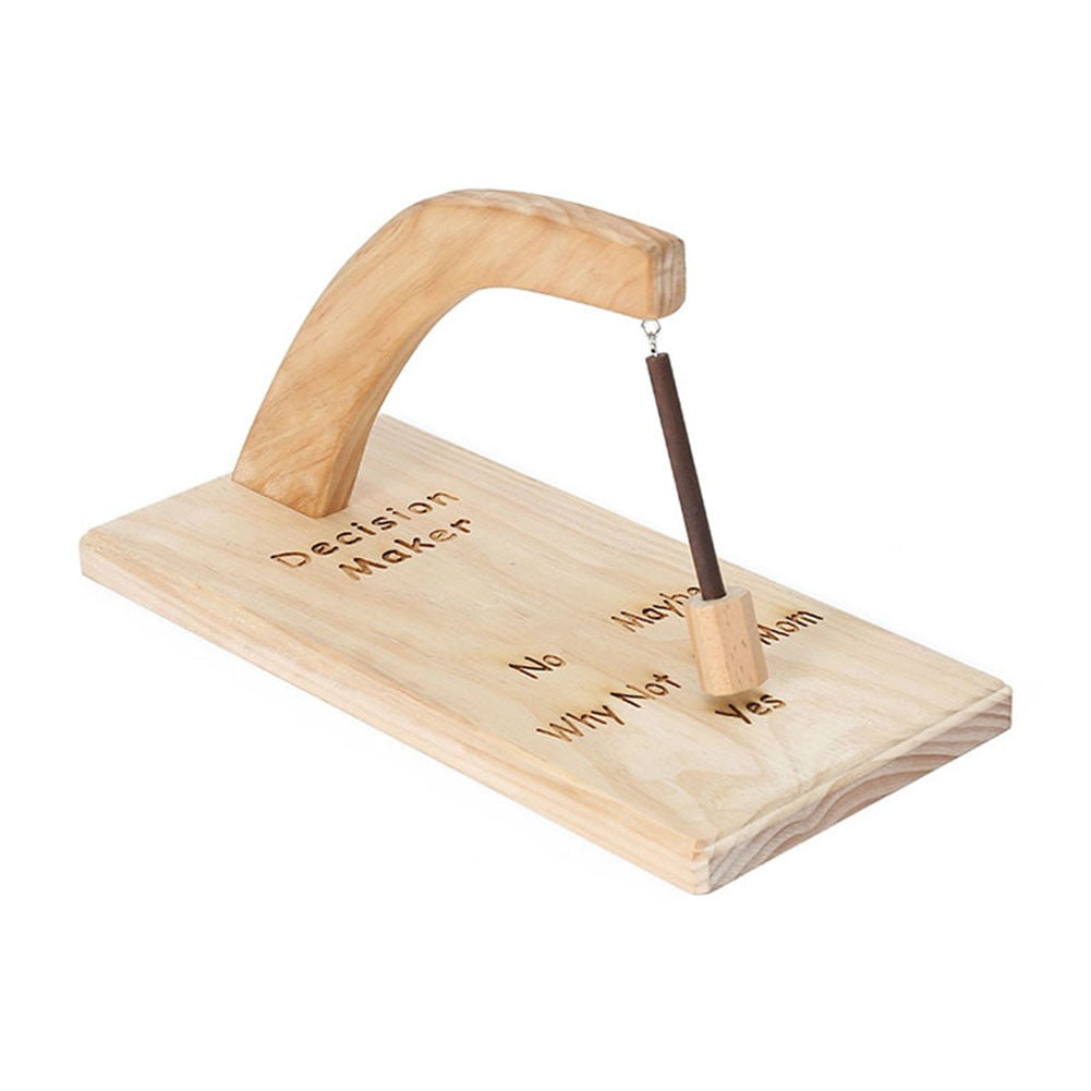 Decision Maker Pendulum Magnetic Wooden Decision Maker Pendulum Swing ...