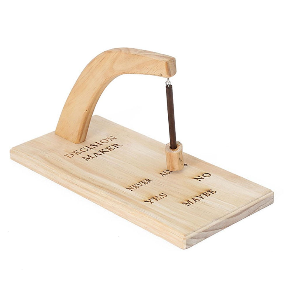 Decision Maker Pendulum Magnetic Wooden Decision Maker Pendulum Swing ...