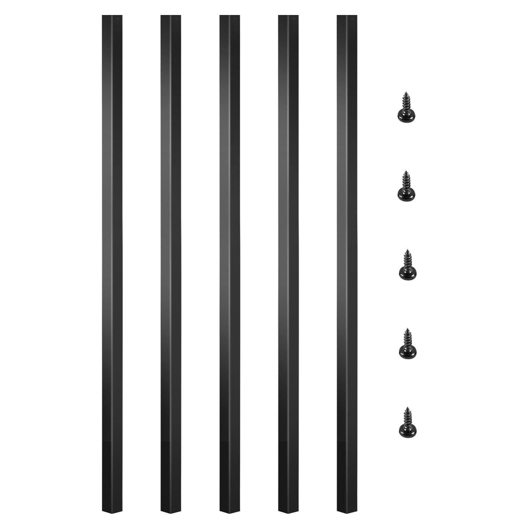 Deck Balusters 101 Pack, 32" Metal Deck Spindles, Aluminum Alloy ...