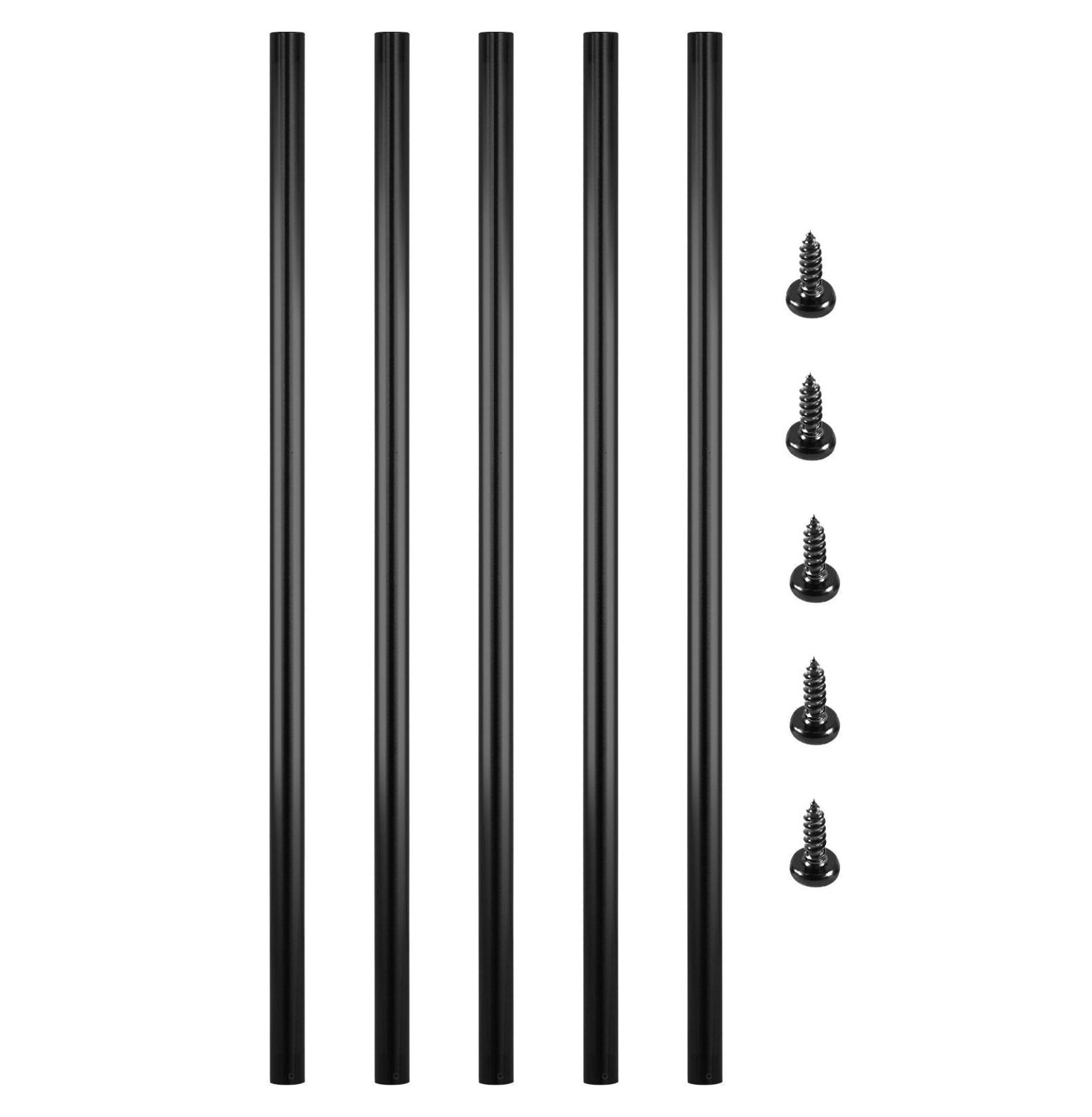 Deck Balusters, 51 Pack Metal Deck Spindles, 26"x0.75" Staircase ...