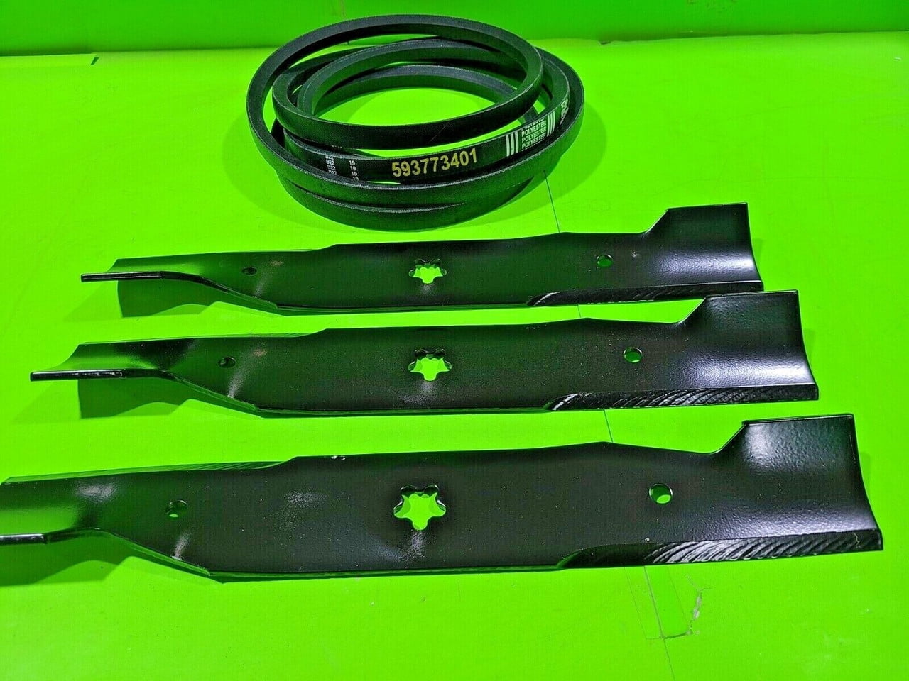 Deck Blade Belt Kit Combo for Husqvarna 2348LS 2748GLS GTH2448T GTH264T ...