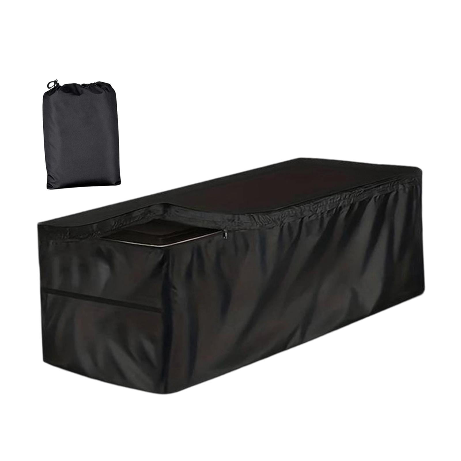 Deck Box Cover Container Outdoor Storage Shield All-weather Black ...