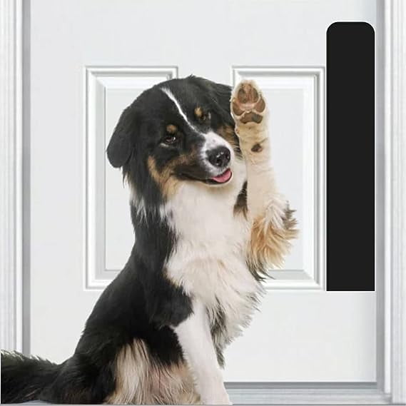 Deck the Door Decor | Dog Scratch Door Protection Plate - Anodized ...