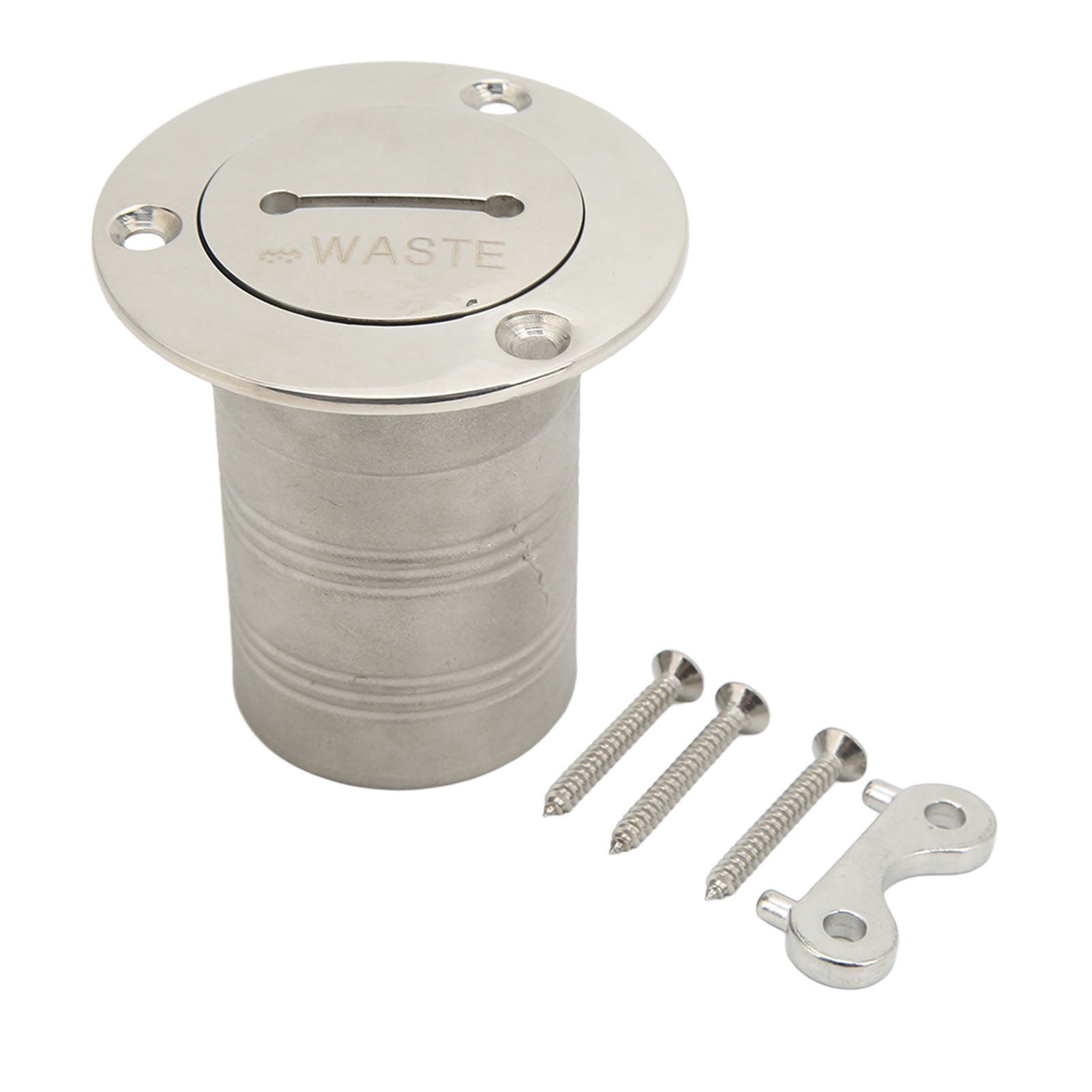 Deck Filler Port 316 Stainless Steel Marine Filler Ports 50mm Deck Fill ...
