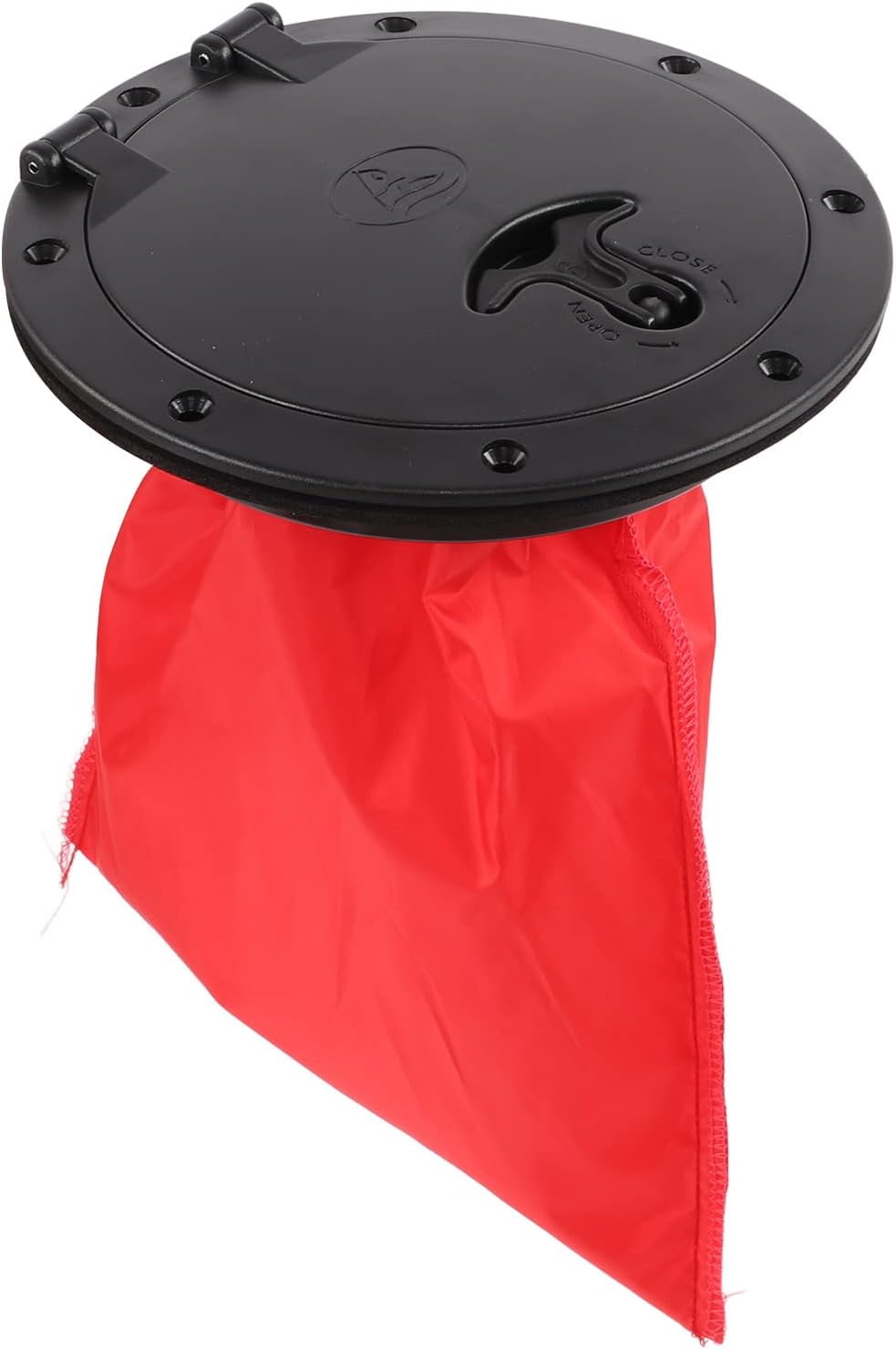 Deck Hatch Cover, 8in Black Round Kayak Deck Plate Hatch Cover Kit ...