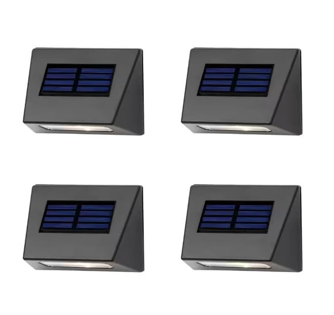 Deck Impressions Bronze Solar Integrated LED Downcast DeckLight (4-Pack ...