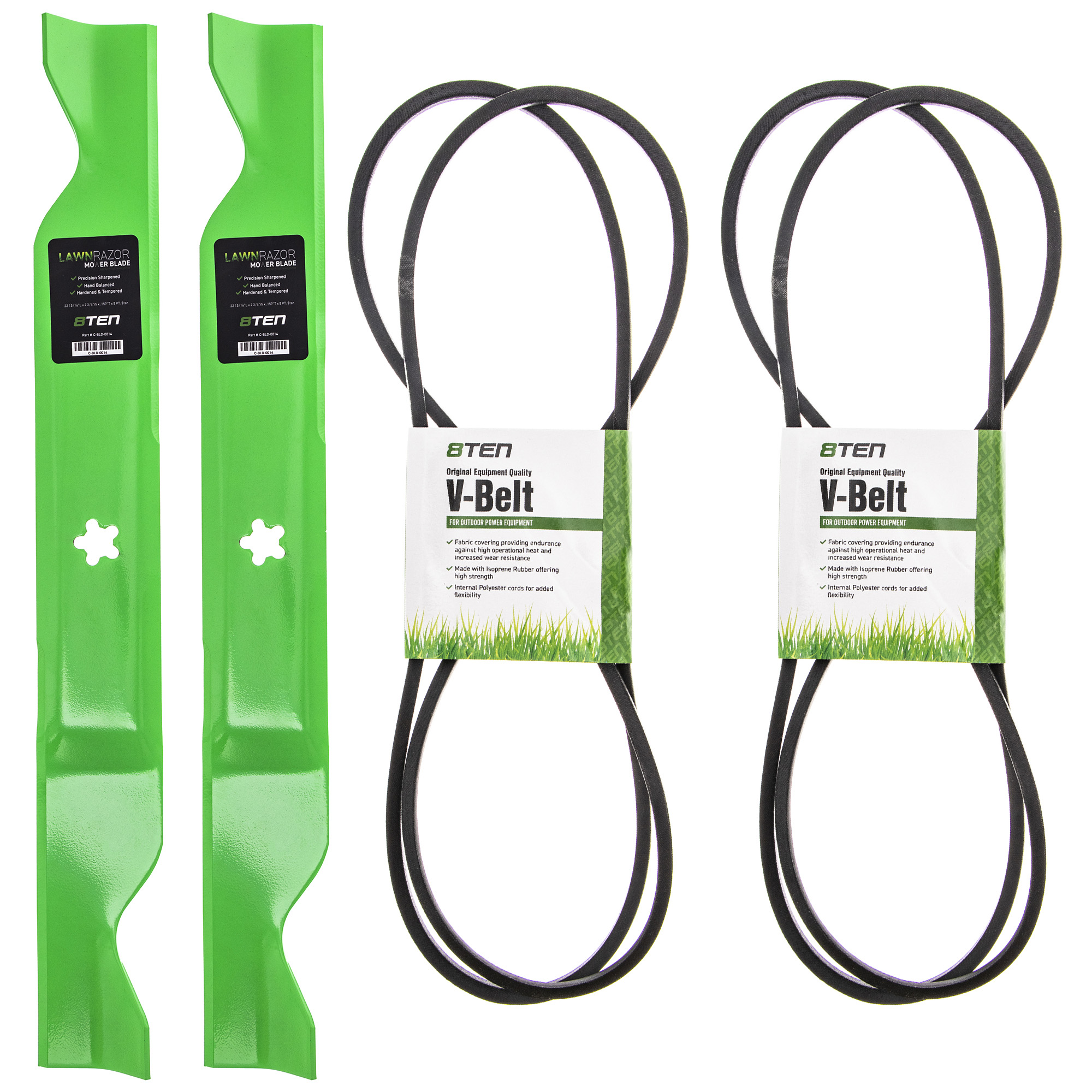 Snapper 46" Cutting Deck Snapper Hop Brands Blade Set, 405380 - Walmart.com