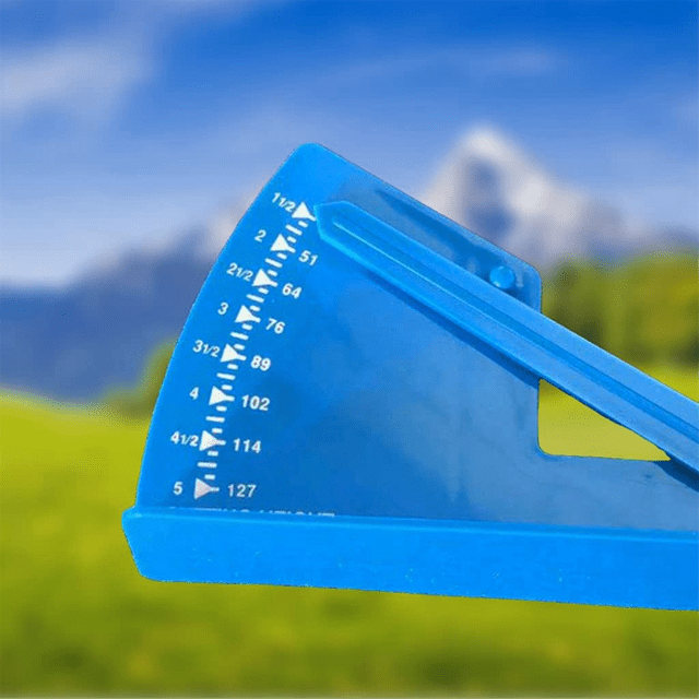 Deck Leveling Gauge 2 Pack Mower Vehicle Measuring Depth Gauge Deck ...