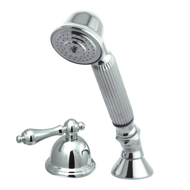 Deck Mount Hand Shower with Diverter for Roman Tub Faucet, Polished ...