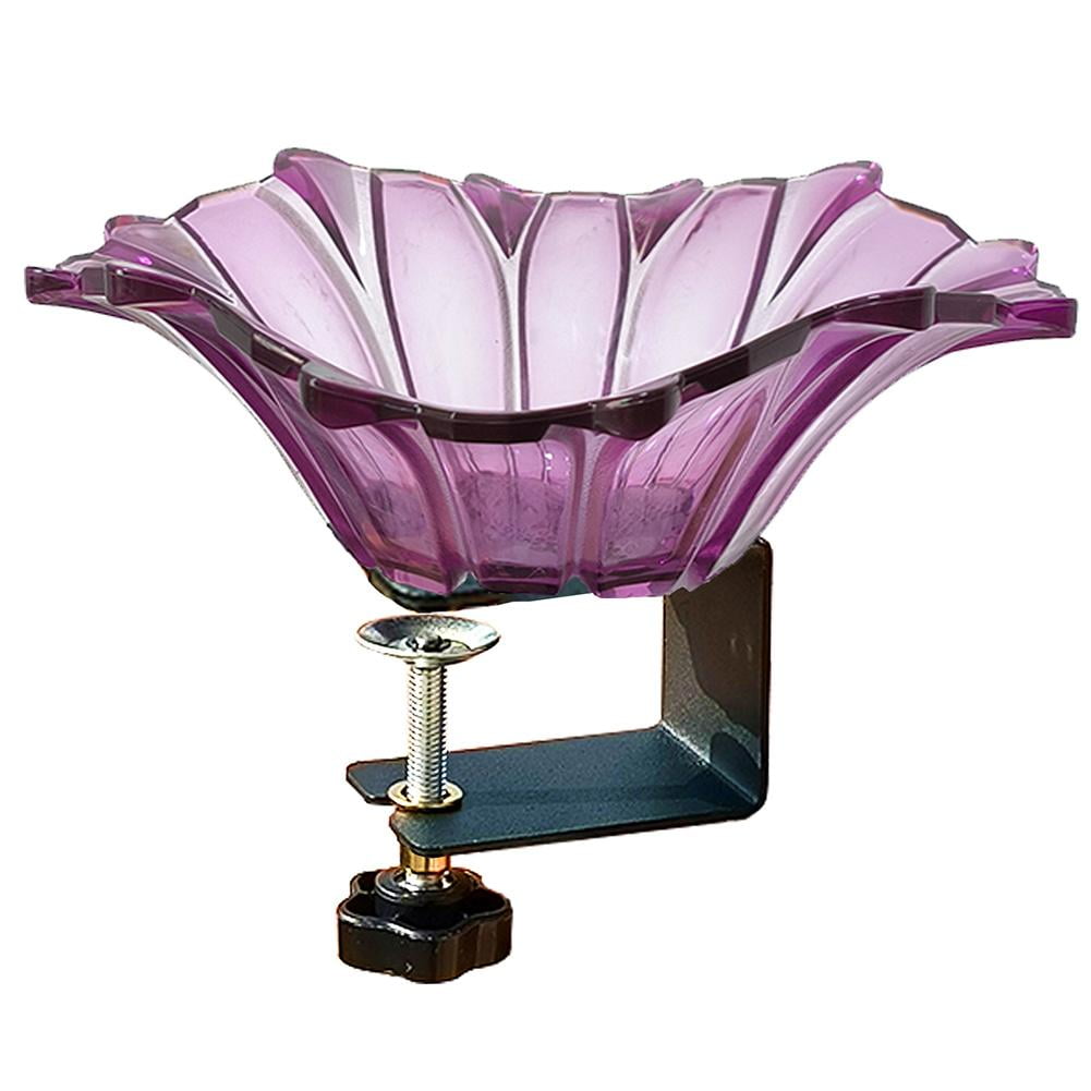 Deck Mounted Bird Baths for Outdoors,Deck Bird Bath Bowl with ...