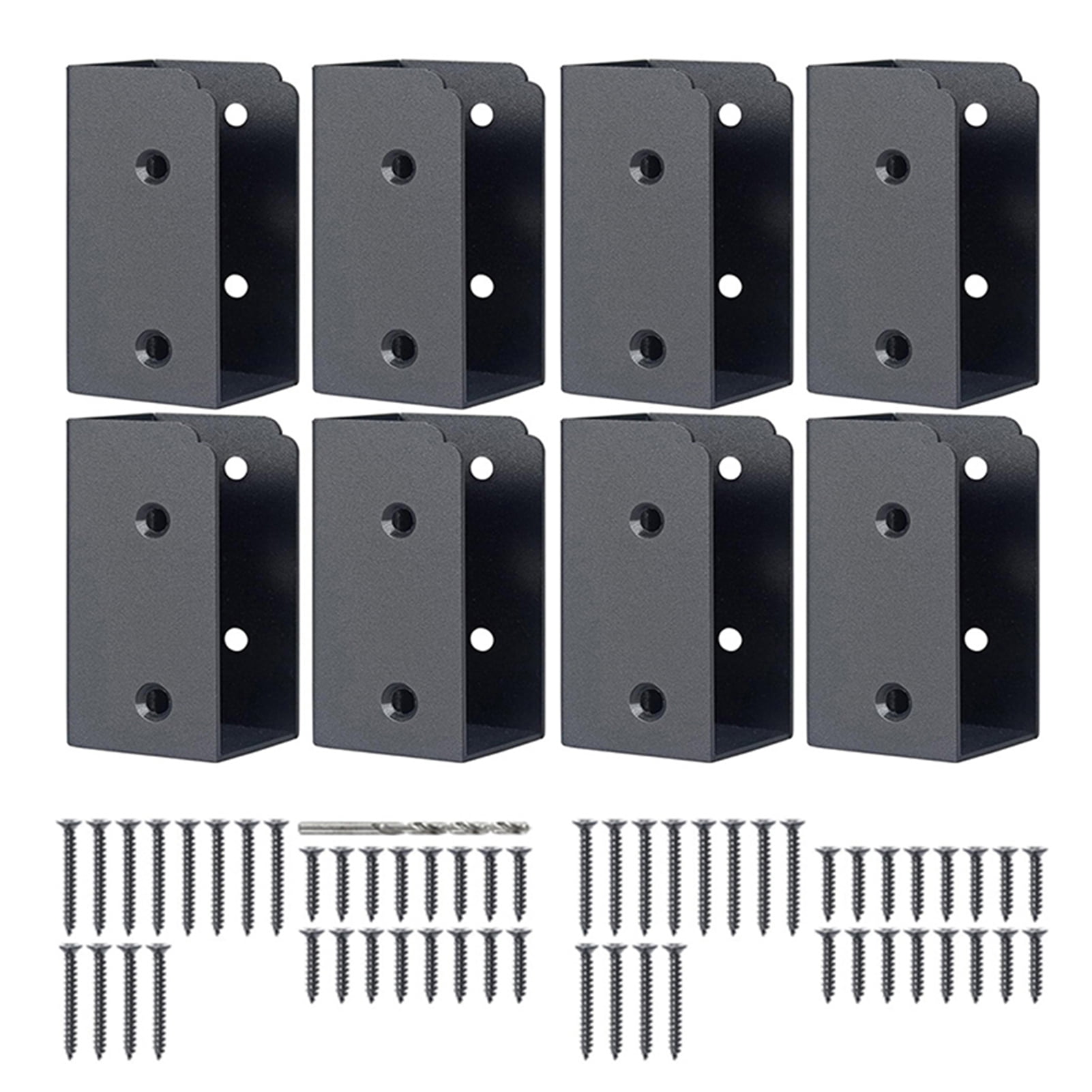 Deck Railing Connector Stair Railing Bracket 8pcs Stainless Steel Deck ...