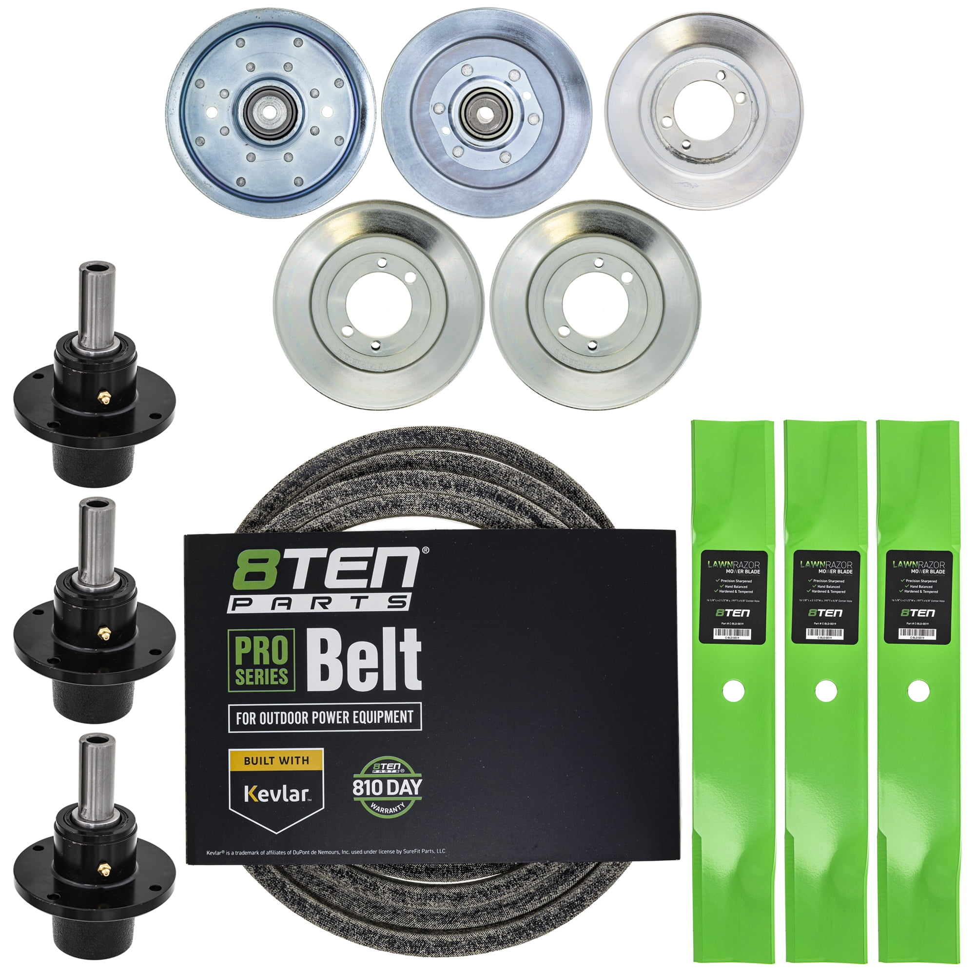 Deck Rebuild Kit Blade Spindle Belt Idler for Scag Tiger Cat II 48-inch ...