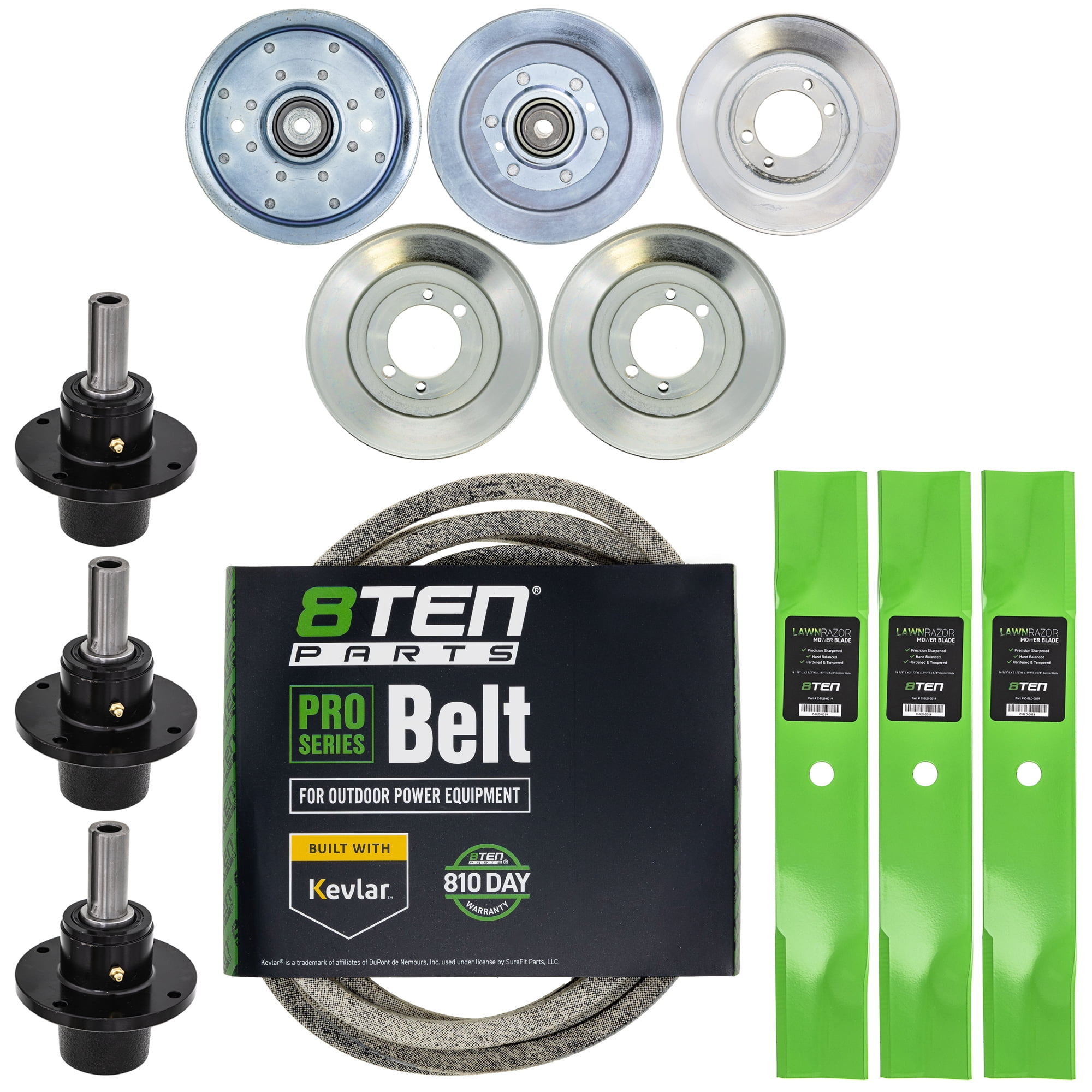 Deck Rebuild Kit Blade Spindle Belt Idler for Scag Tiger Cat STCII-48V ...