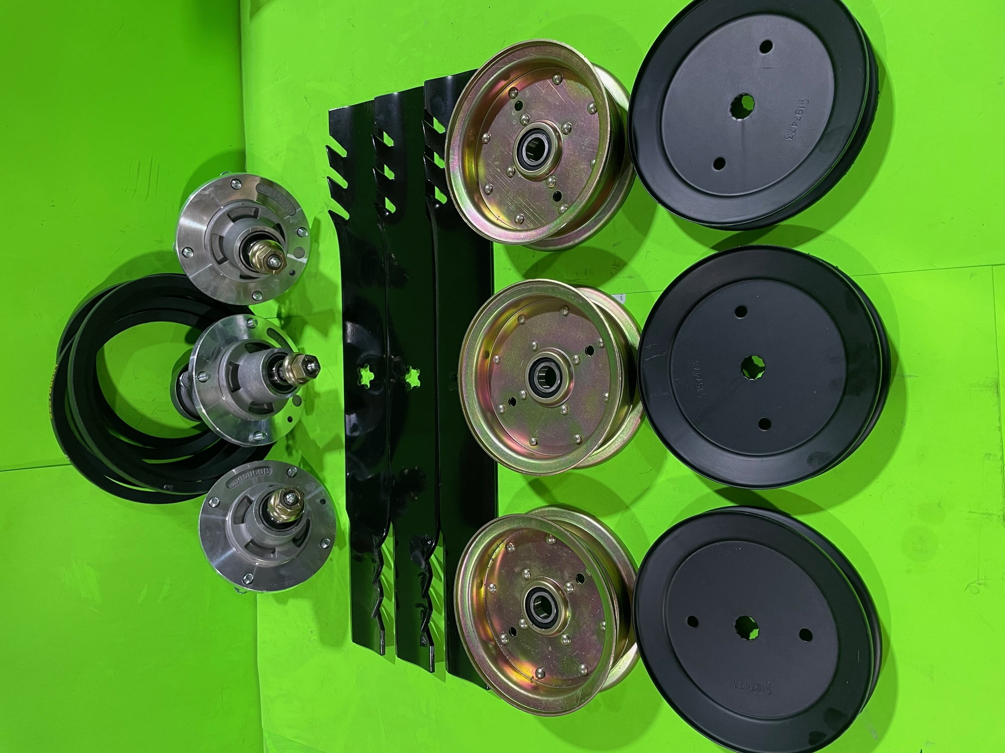 Deck Rebuild Kit For 61" Husqvarna MZ61 MZT61 MZ6128 Aluminum Spindles ...