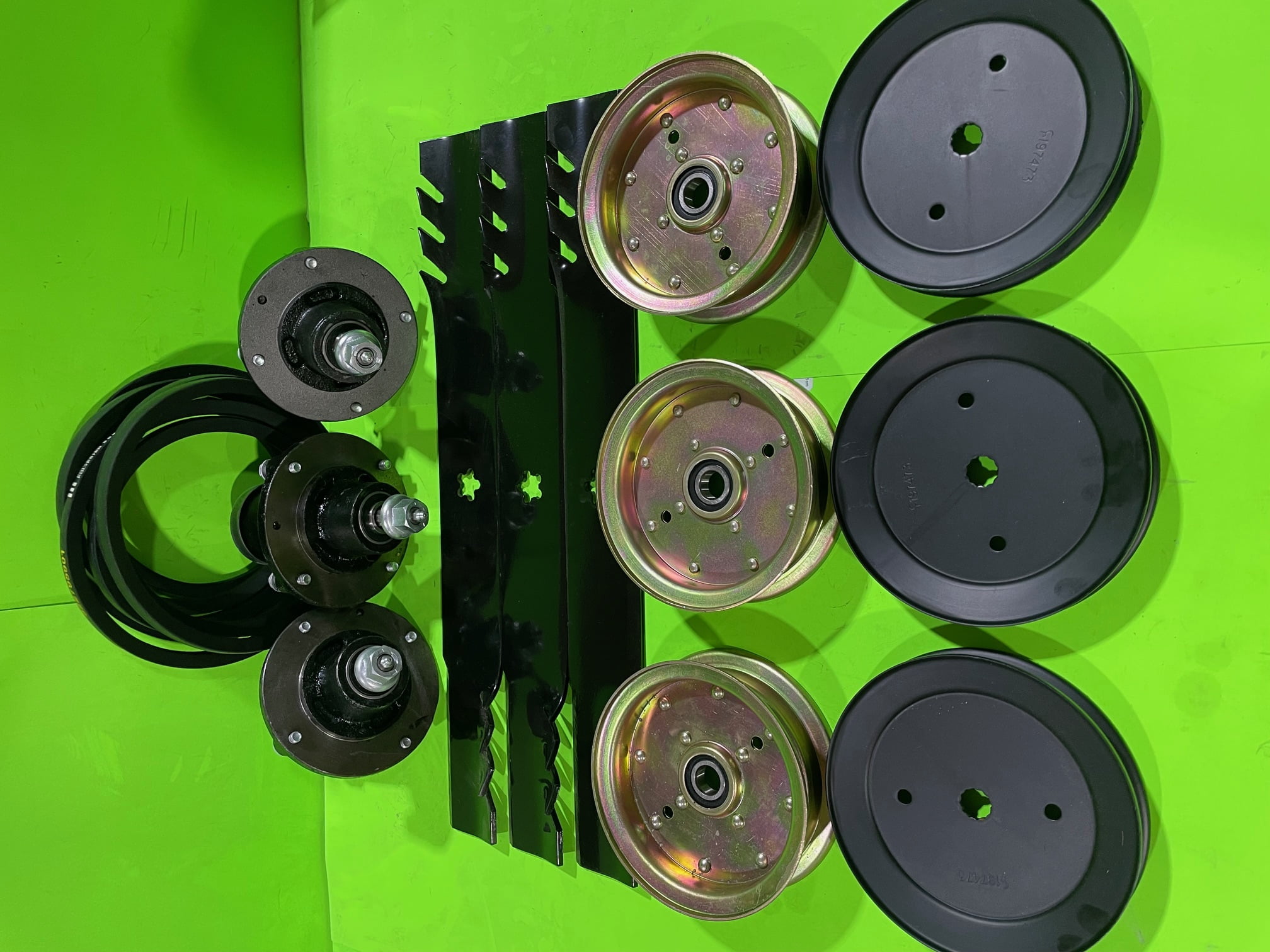 Deck Rebuild Kit For 61" Husqvarna MZ61 MZT61 MZ6128 Cast Iron Spindles ...