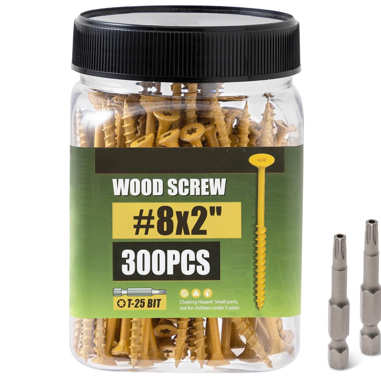 Deck Screws, Wood Screws, Rust Resistant, Exterior Epoxy Coated ...