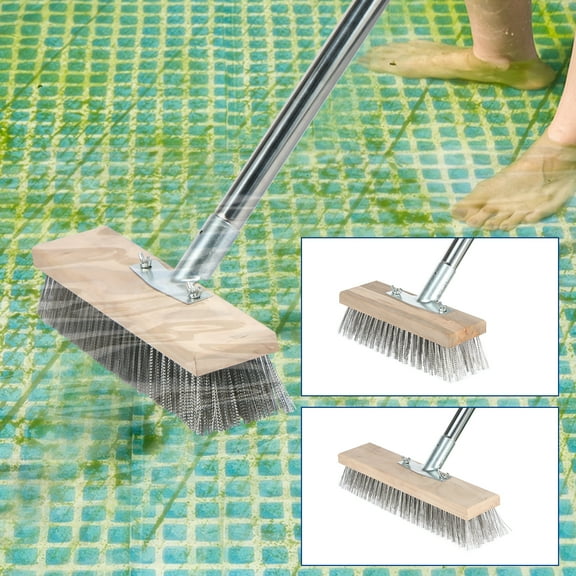 4" Wire Wheel Brush & 4" Wire Brush Coarse Knotted Wire Wheel Brush 1/4 ...