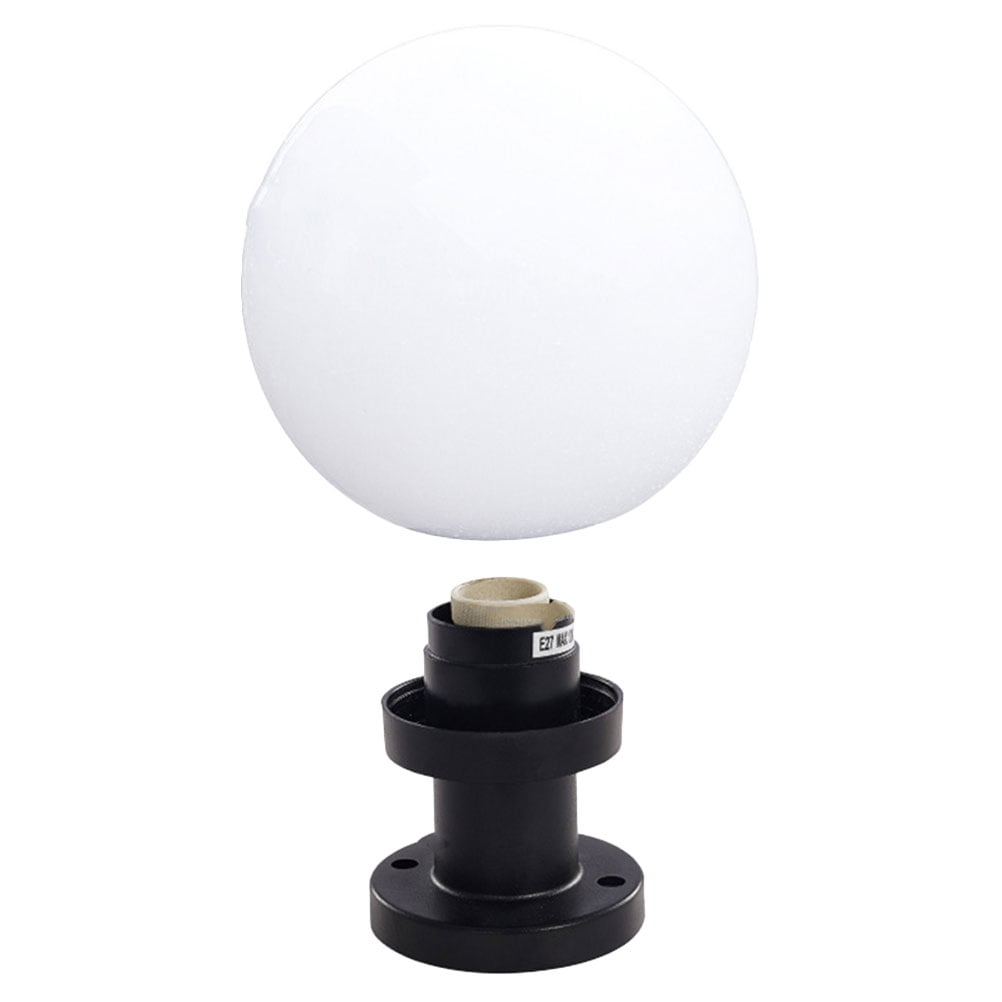 Deck Spherical Globe Ball Pillar Lantern Fence Lights Porch Post ...
