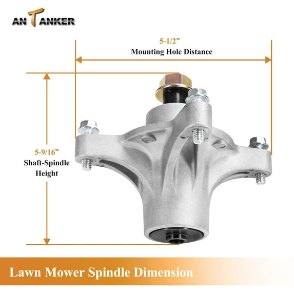 Deck Spindle Assembly Replaces for Toro 117-7267 &117-7439,117-7268 ...