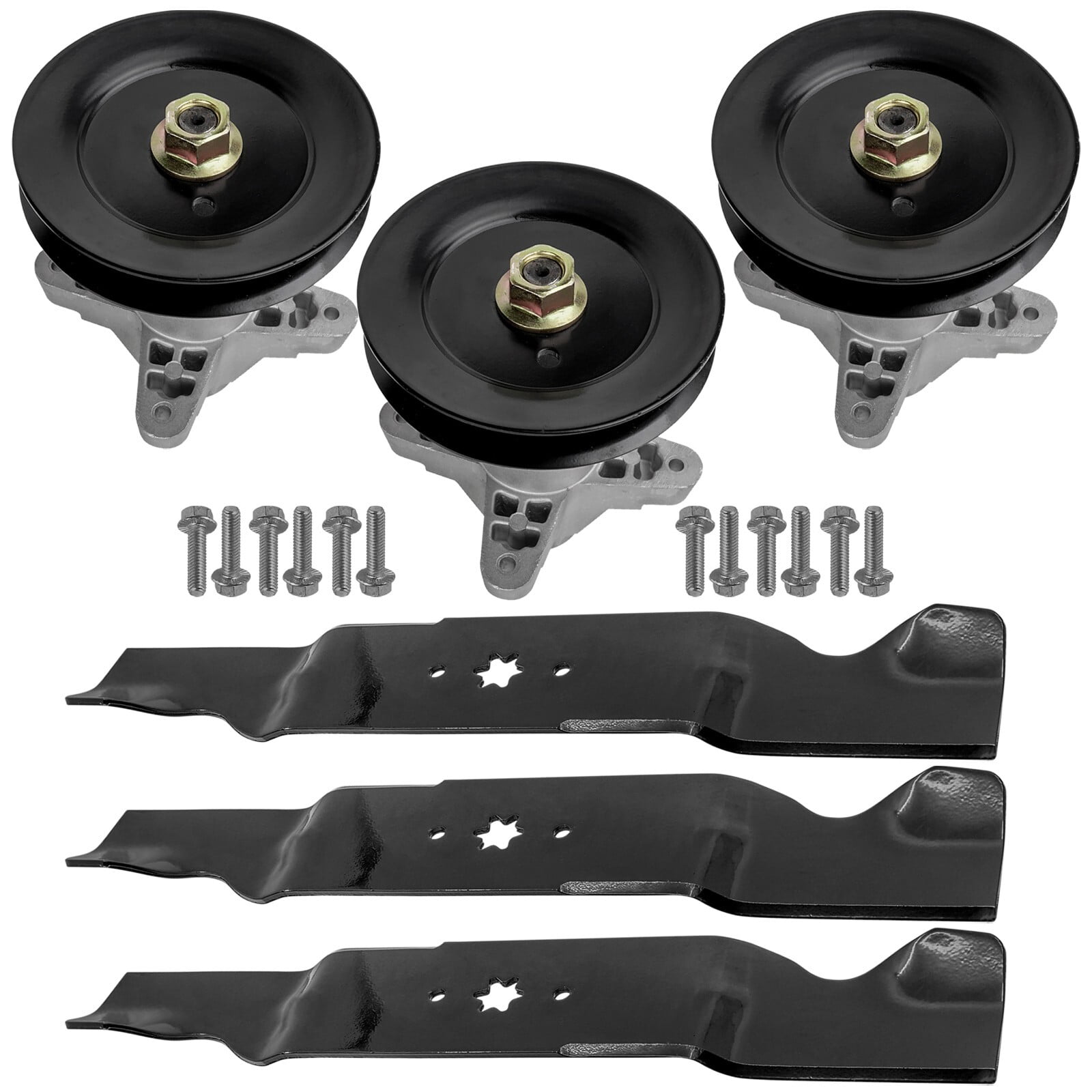 Deck Spindle & Blade For Troy-Bilt GT-2554 GTX2654 TB2654 14AZ809 742 ...