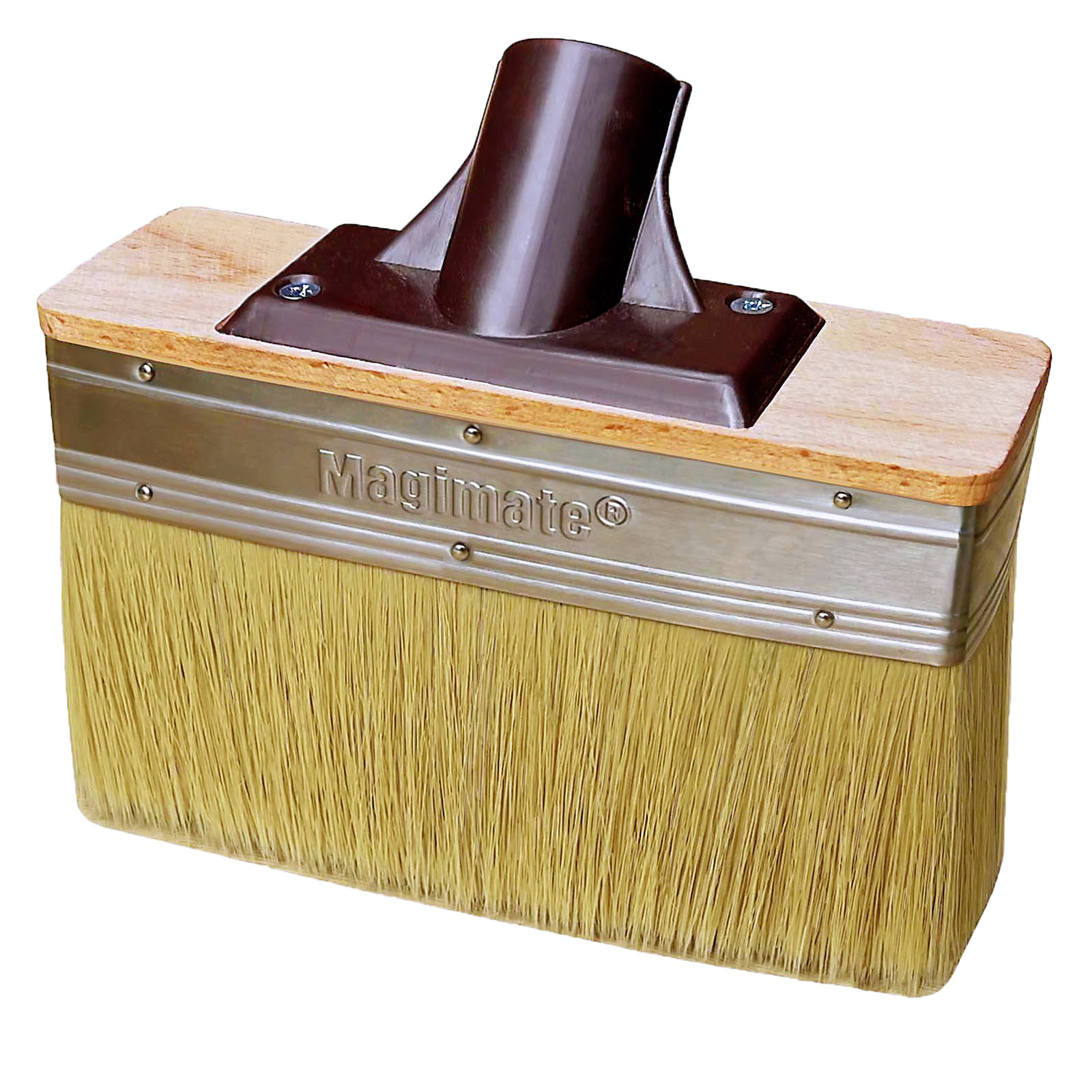 Magimate 8 Inch Large Paint Brush, Wood Stain & Wallpaper Paste Brush ...
