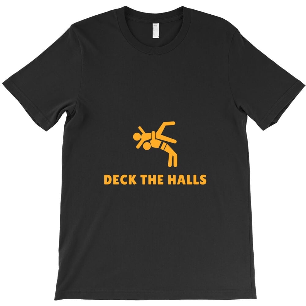 Deck The Halls Funny Christmas Holiday Song Graphic - New Arrival ...