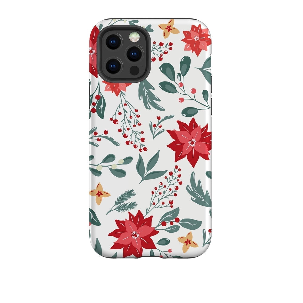 Deck The Halls II Christmas Art Phone Case for iPhone 16 15 14 13 12 11 ...