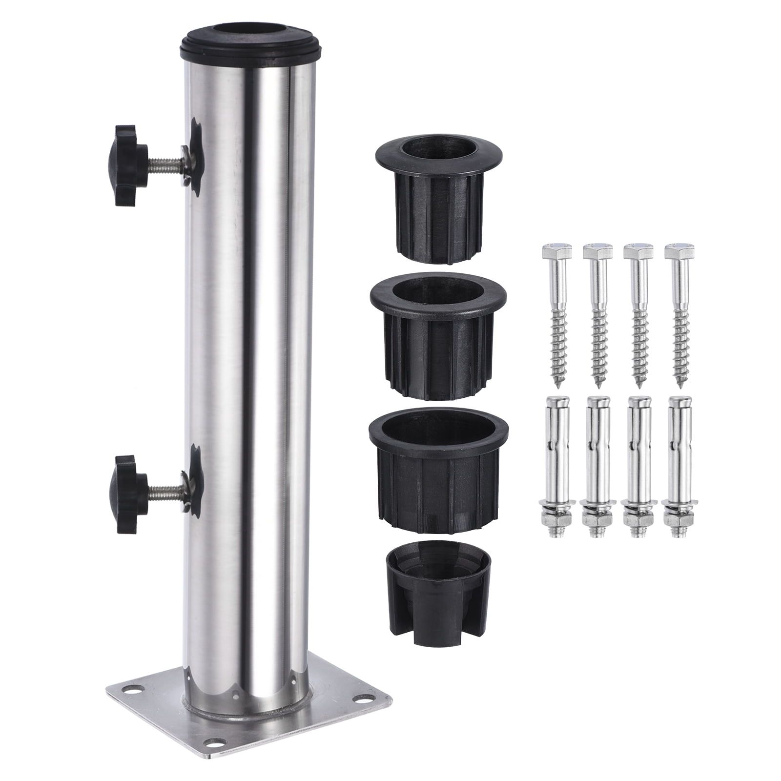Deck Umbrella Mount Outdoor, Stainless Steel Adjustable Windsock Pole ...