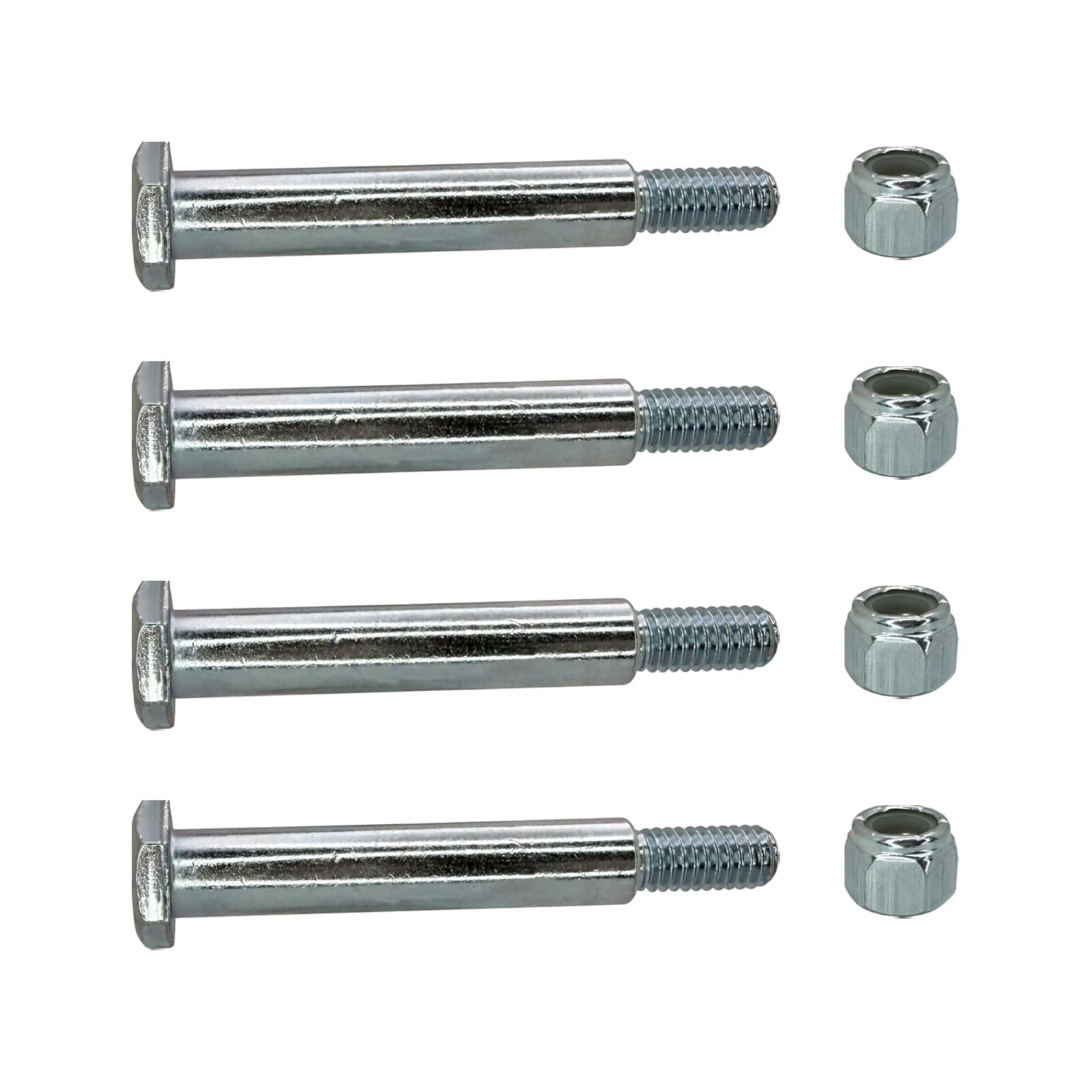 Deck Wheel Bolts with Lock Nuts Replacement for Cub Cadet, Husqvarna ...