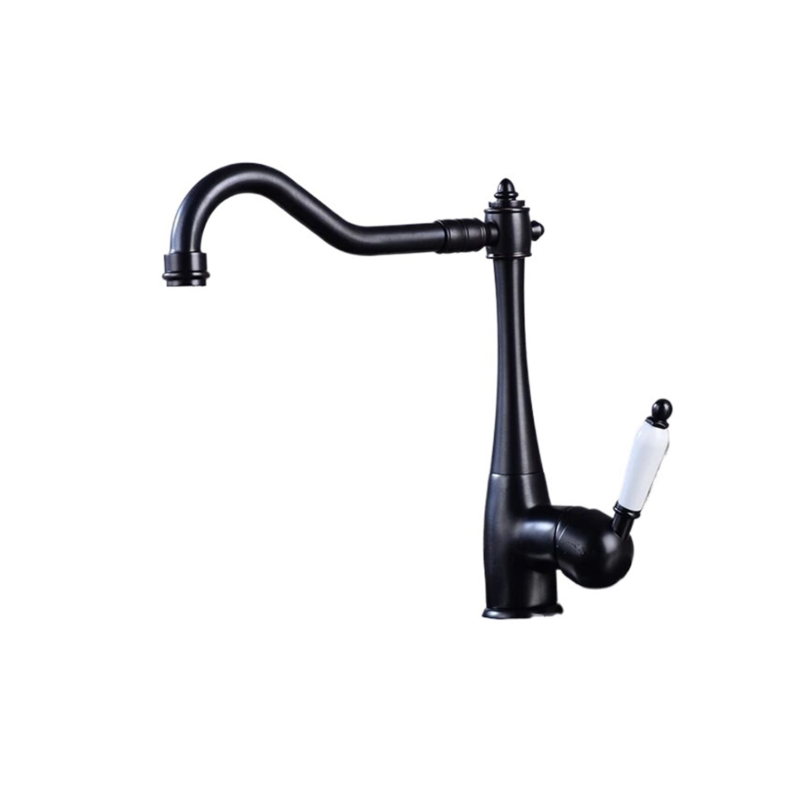 Deck mounted mixer tap 360 degree crane swivel spray - Walmart.com
